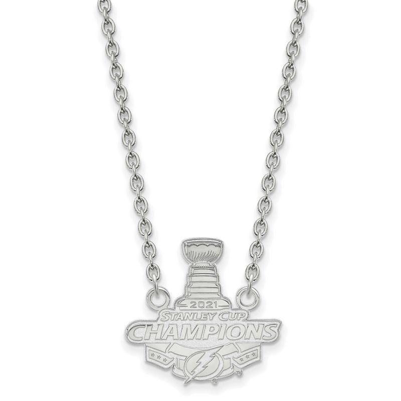 2021 Stanley Cup Champions Tampa Bay Lightning Large Pendant with ...