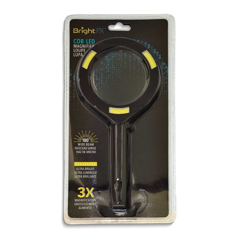 Handheld Led 3x Magnifier (2 Aa Required) JT5628 - HomeBello