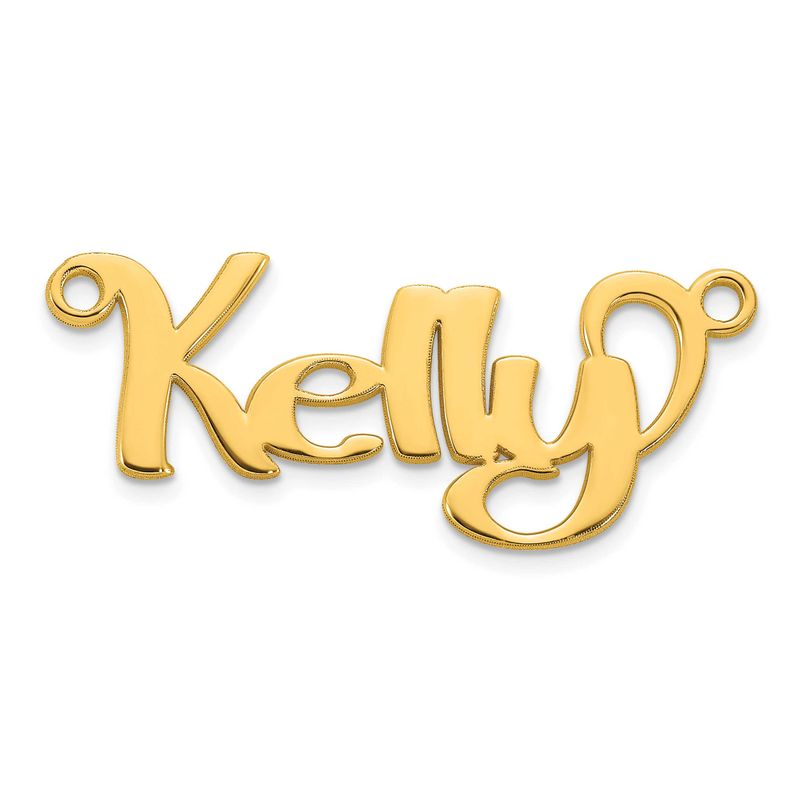 Name Plate 10k Gold 10XNA1490Y - HomeBello