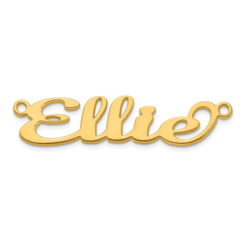 Name Plate 14k Gold XNA1513Y - HomeBello
