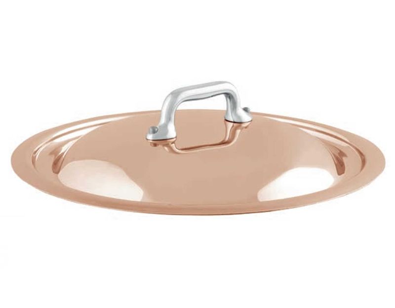 Mauviel M-6 S Copper Curved Lid 4 2/3 Inch 621812 - HomeBello