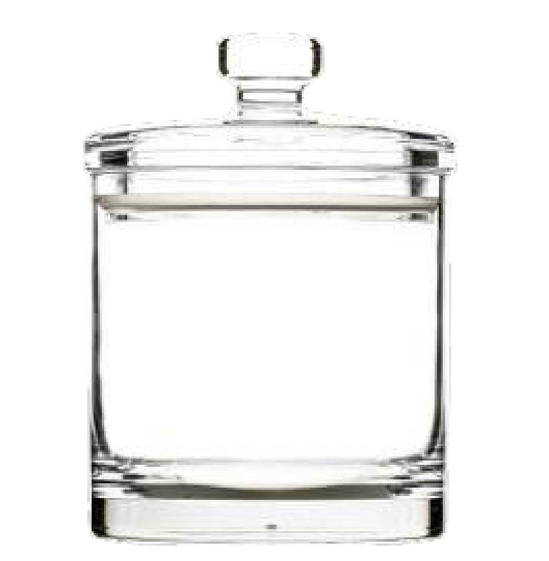 Bold Drinkware Cayman Mini 6 Inch Bartop Canister Unbreakable Crystal ...