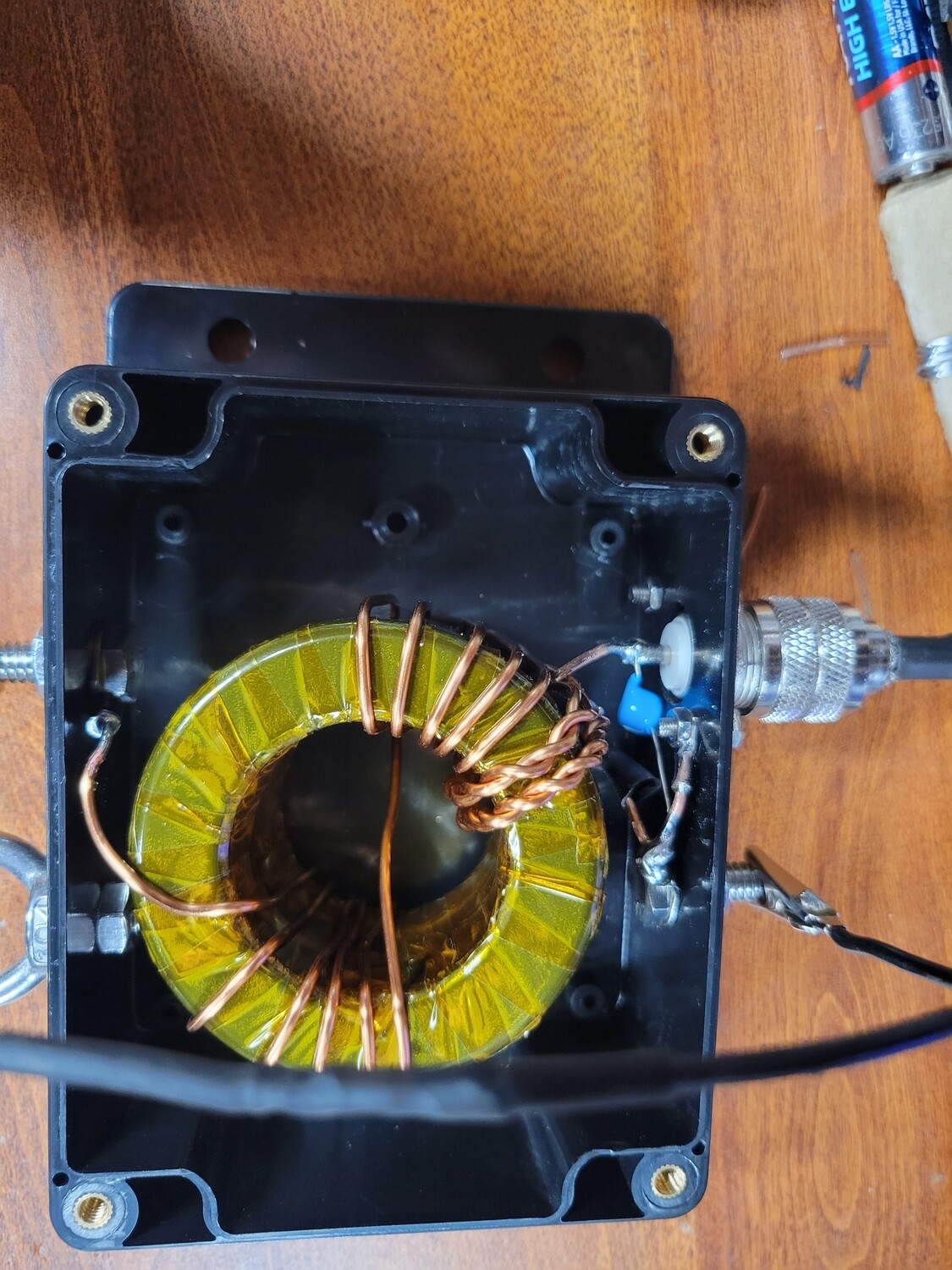 The 5-9 1500w 80-10 EFHW Endfed Halfwave The 5-9 1500w 80-10 EFHW Endfed Halfwave