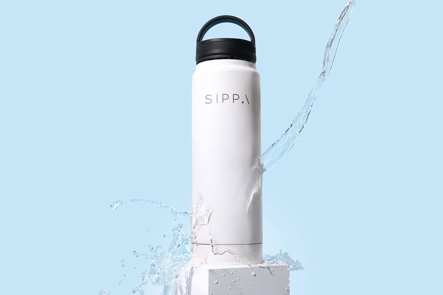Sippa Bottles I Water bottle with storage compartment