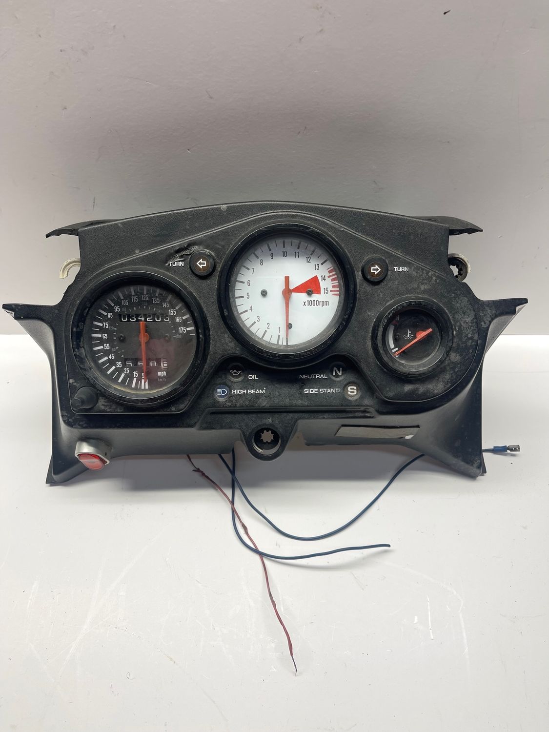 Speedometer/Tach Gauge Cluster 37100-MAL-A01--1997 Honda CBR600F3