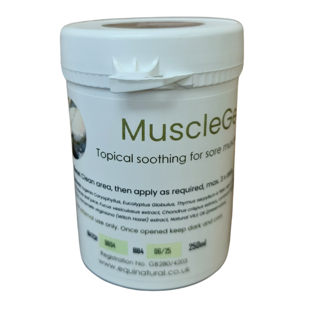 MUSCLE GEL *Supports over-exerted, sore, stiff muscles
