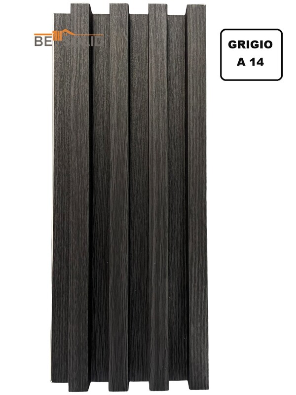 COMBI PANEL 16cm X 2.90m (ALTEZZA) DARK GREY (A14)