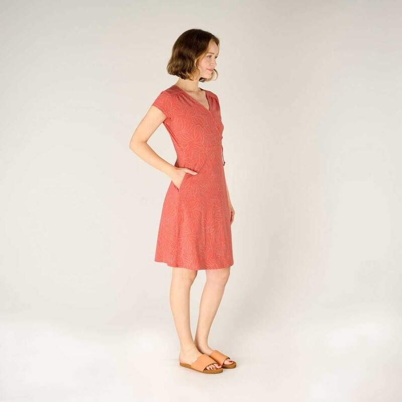 Sherpa Padma Wrap Dress Womens