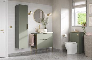 Lilly-Mae Matt Olive Green