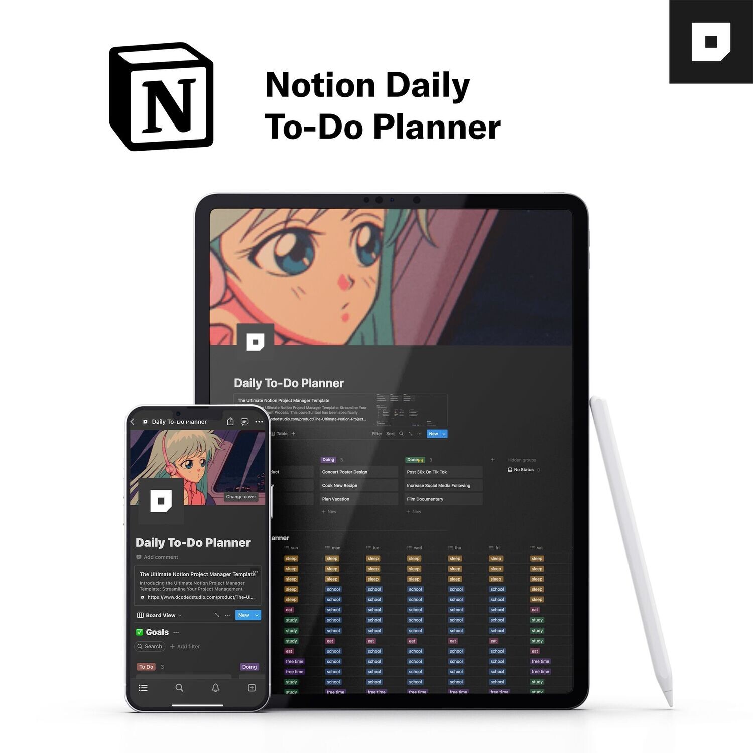 Notion Daily To Do List Planner notion-daily-to-do-list-planner