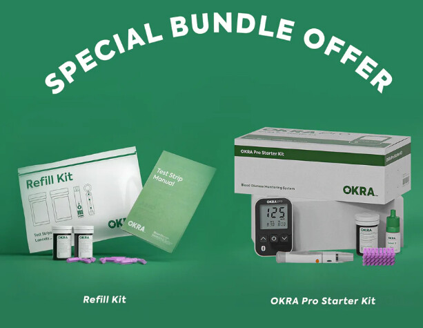Special Bundle Offer: OKRA Pro Starter Kit + Refill Kit