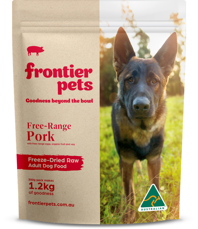 Frontier Pets Adult Dog Free-Range Pork