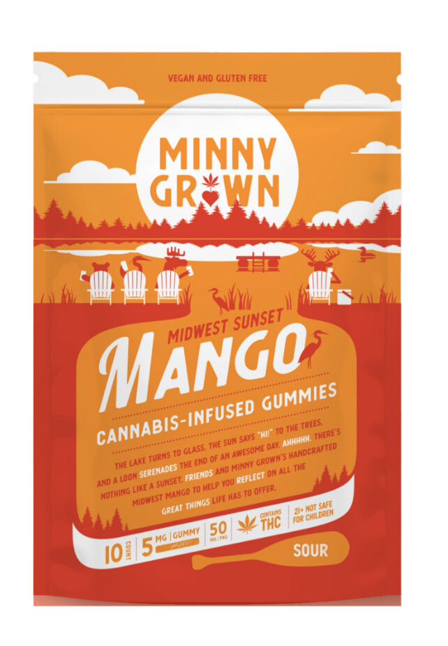 Vegan Mango Gummies - 5mg THC