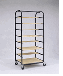 Ware cart W/ shelves, cover (FOB Brent)