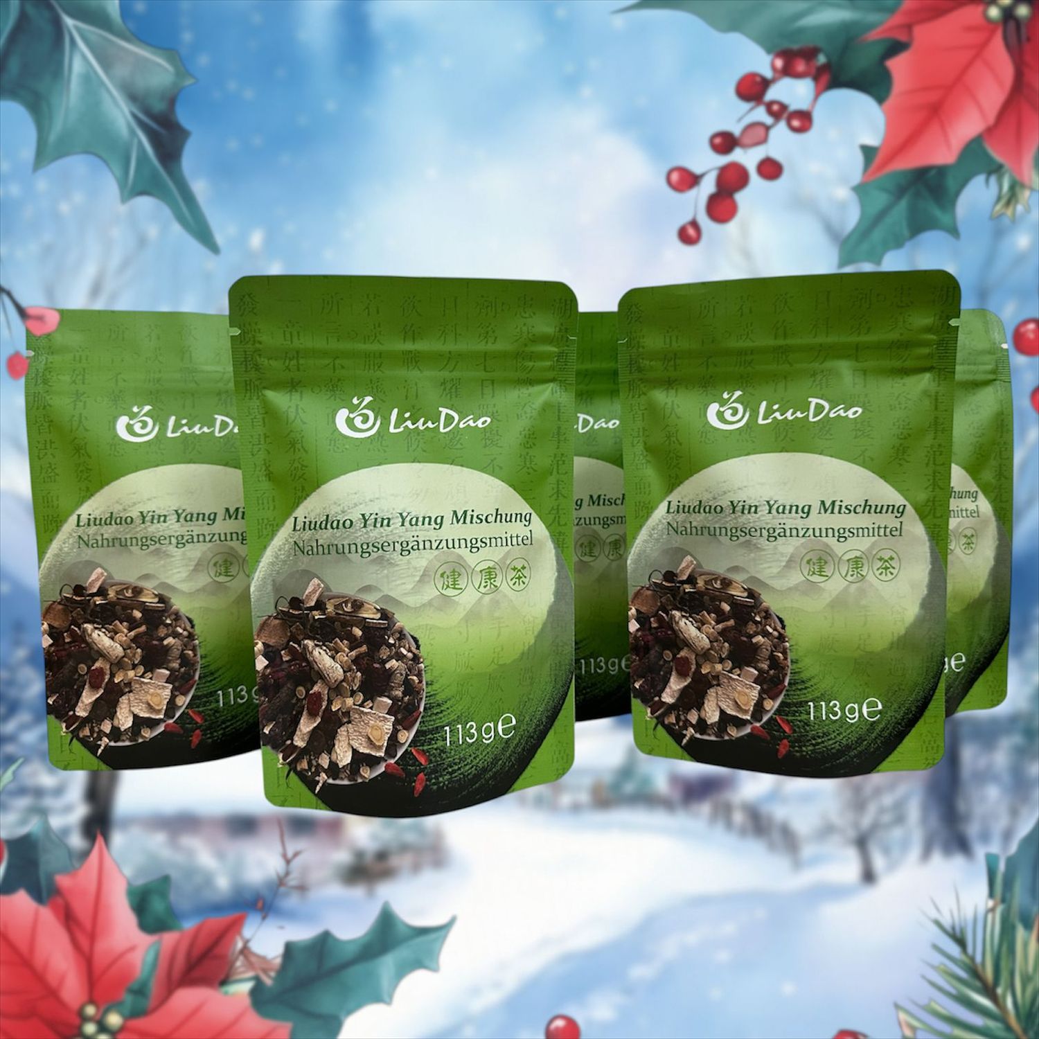 Yin-Yang Tee Mischung