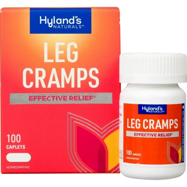 Leg Cramp Tablets, Natural Relief of Calf, Leg and Foot Cramp, 100 Count