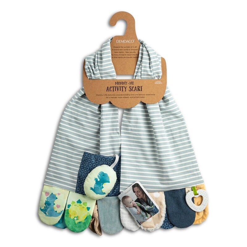 Demdaco Mommy and Me Activity Scarf Dinosaur