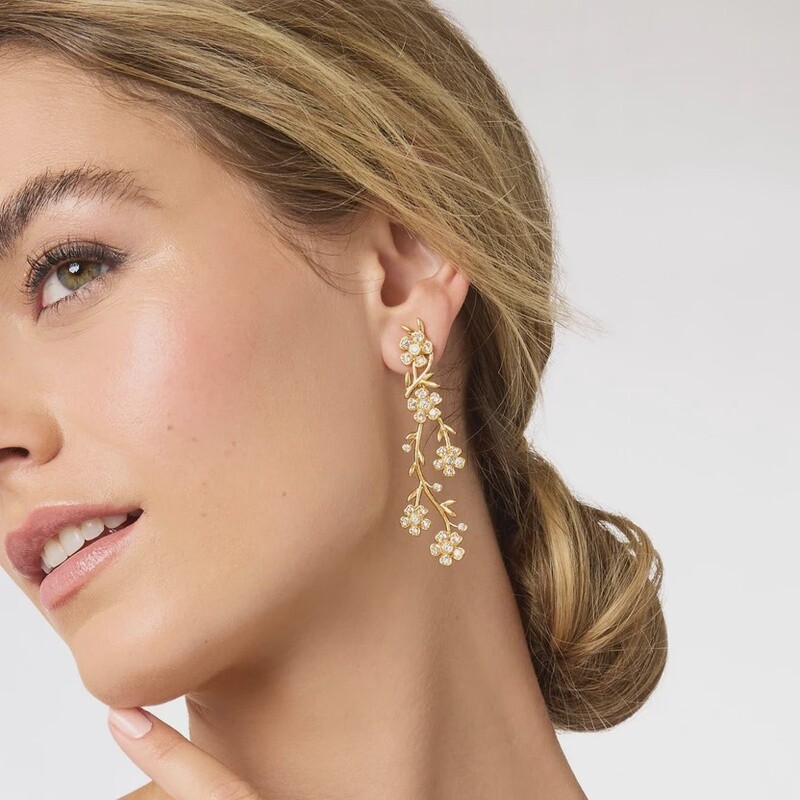 Julie Vos Laurel Statement Earrings
