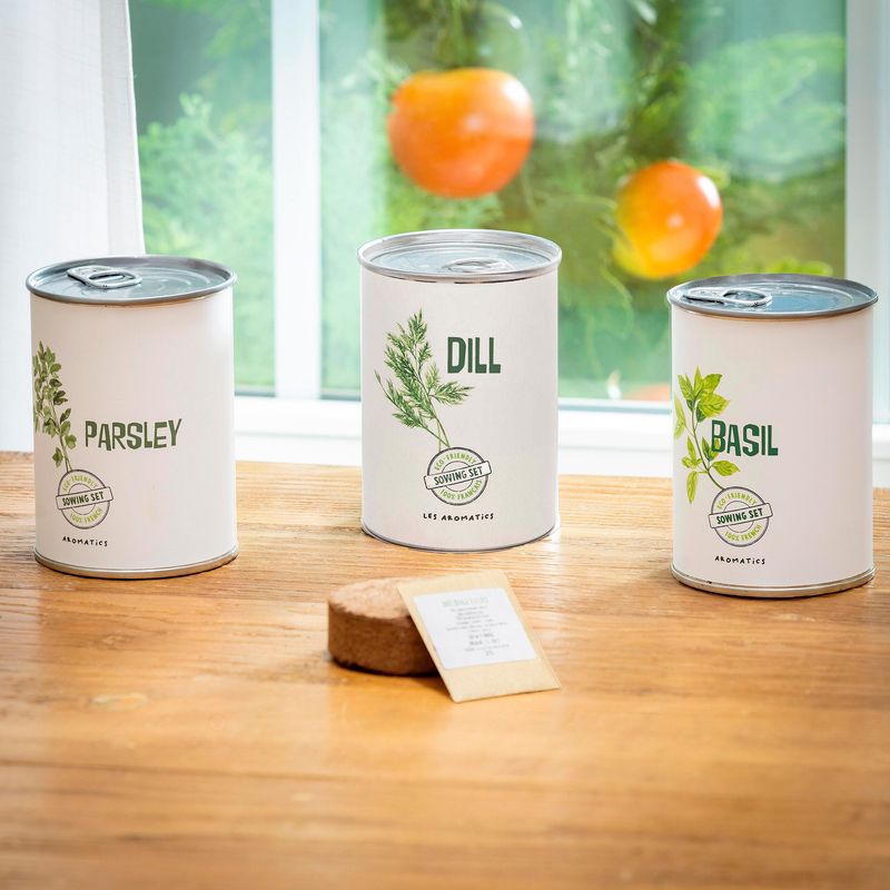 Evergreen Culinary Grow Seed Kit in Can Program