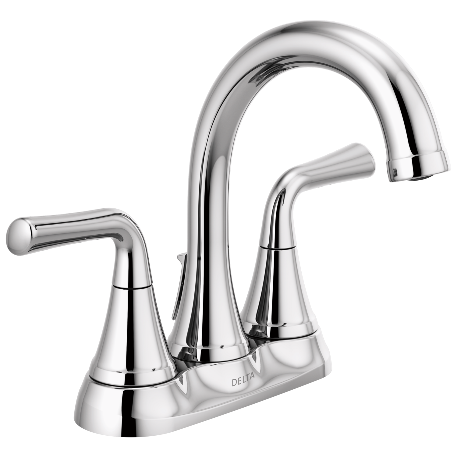DELTA - Kayra™: Two Handle Centerset Bathroom Faucet Chrome 2533LF-MPU