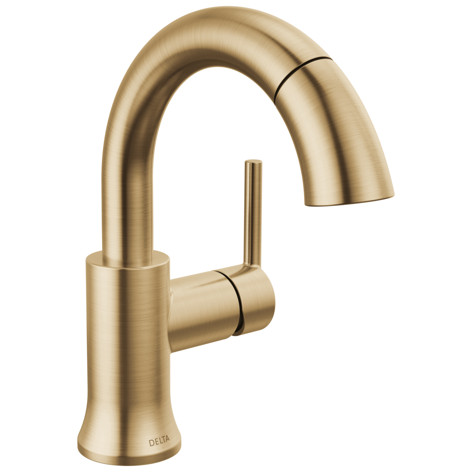 DELTA - Trinsic®: Single Handle Pull Down Bathroom Faucet Champagne Bronze 559HAR-CZPD-DST