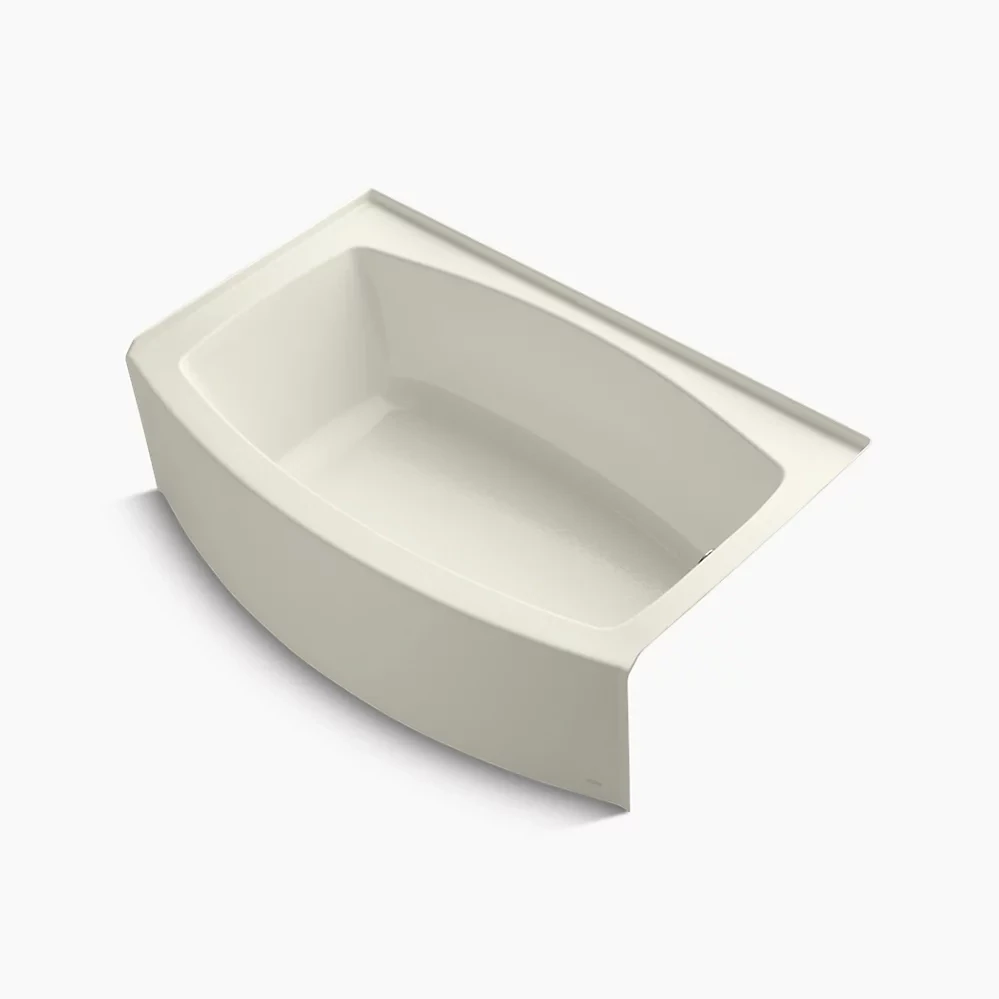 KOHLER - Expanse™ Curved Apron Bath Biscuit 1100-RA-96