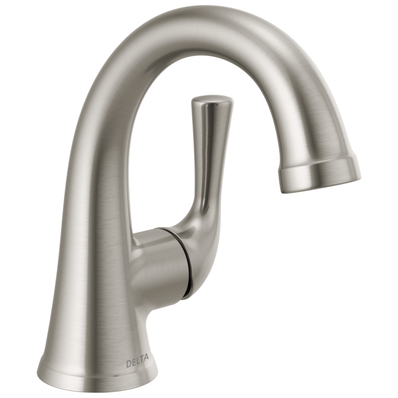 DELTA - Kayra™: Single Handle Bathroom Faucet Stainless 533LF-SSMPU