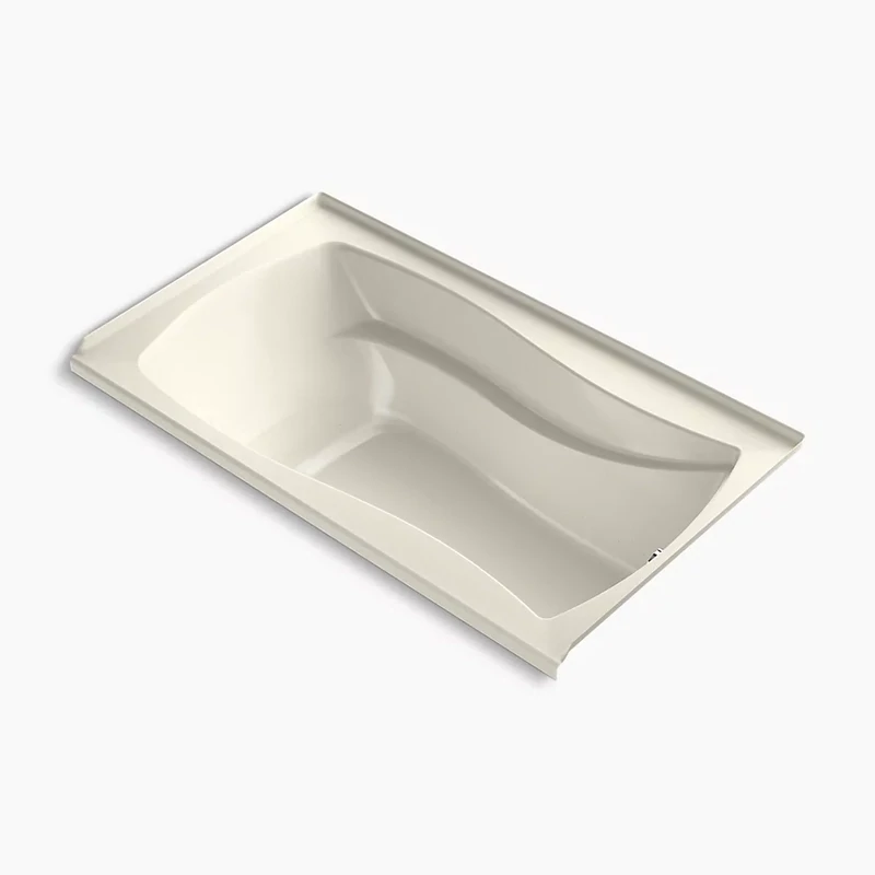 KOHLER - Mariposa® 5.5' Heated Bbm Bath, Flg Biscuit 1224-GHRF-96