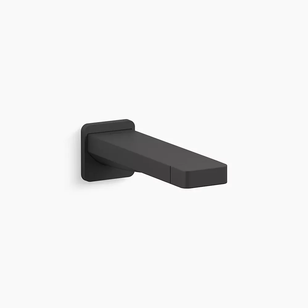 KOHLER - Parallel® Wall Mount Diverter Spout Matte Black 23510-BL