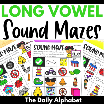Phonics CVCe Word Mini Books | Long Vowel Practice