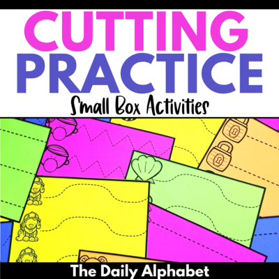 Fall Cutting Practice Activities | Scissor Skills | Fine Motor Activities