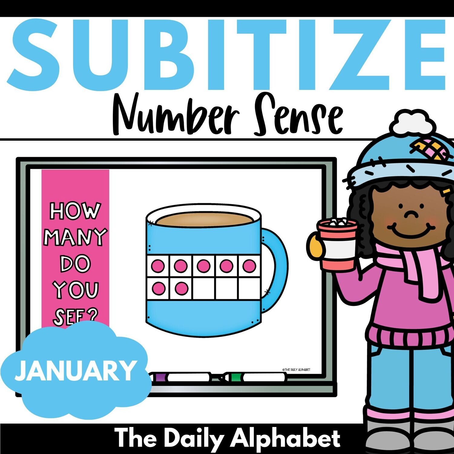 Winter Number Sense | Subitize for Number Sense (January)