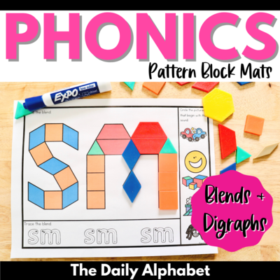 Blends and Digraphs Activities Worksheets
