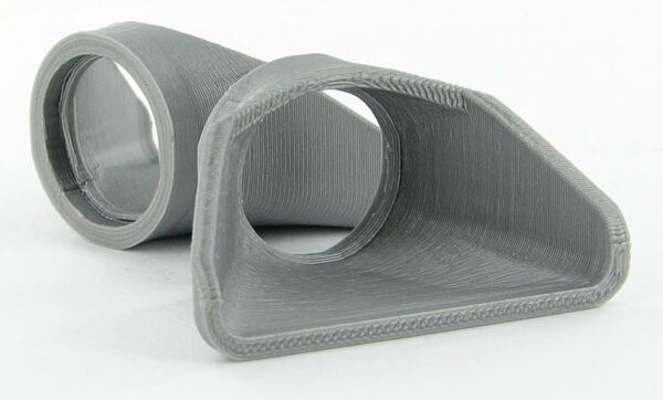 Concrete Round 36" Culvert Flared Ends - Set of 2 - Grey