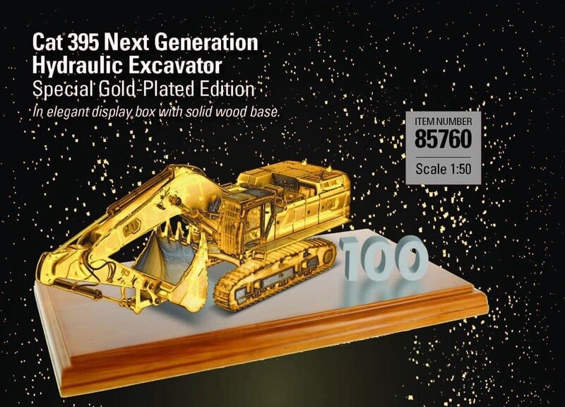 Caterpillar 395 Next Generation Excavator - Gold Edition