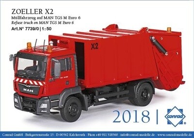 Diecast Scale Garbage Trucks