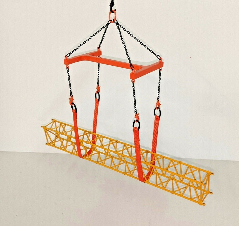 I-Beam Lifting Set w/Straps - DOT Orange