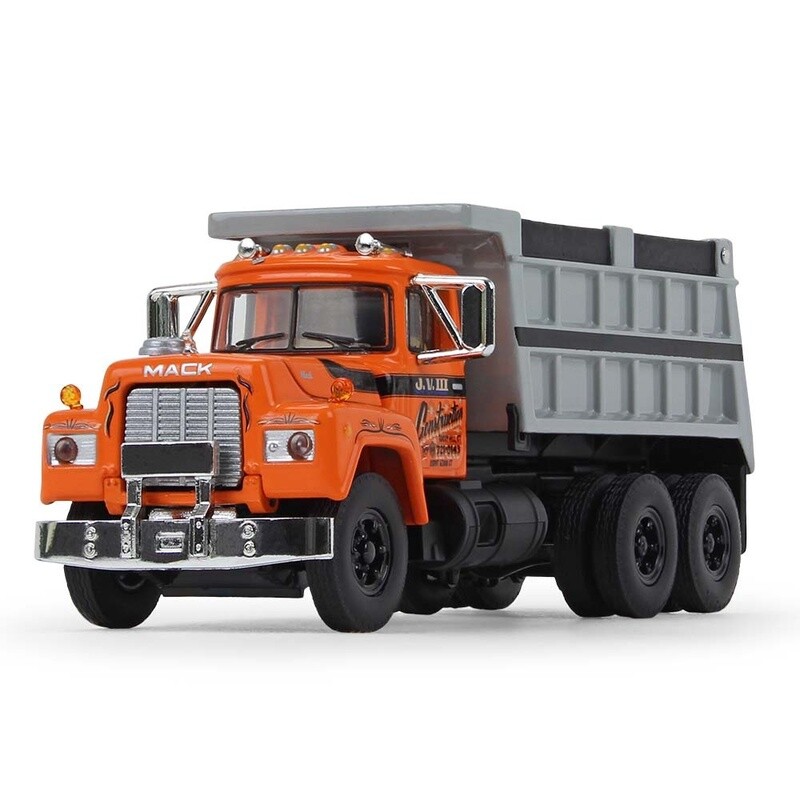 Mack R-Model Dump Truck - JV III Construction- 1:64