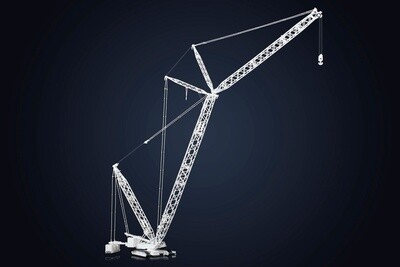 Diecast Scale Model Crawler Cranes