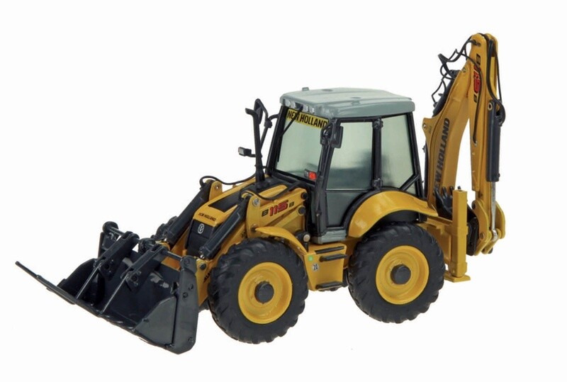 Diecast Scale Model Backhoes