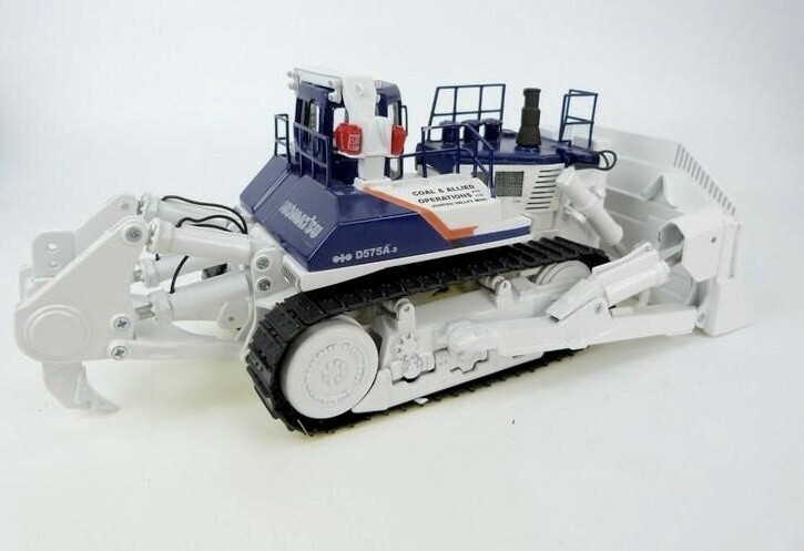 Komatsu D575 Super Dozer - Blue & White Version