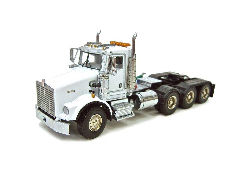Kenworth T800W Tri-Axle Tractor - White