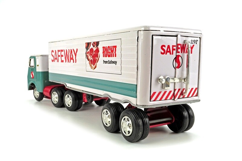 Freightliner COE w/Van Trailer - Safeway - 1:25