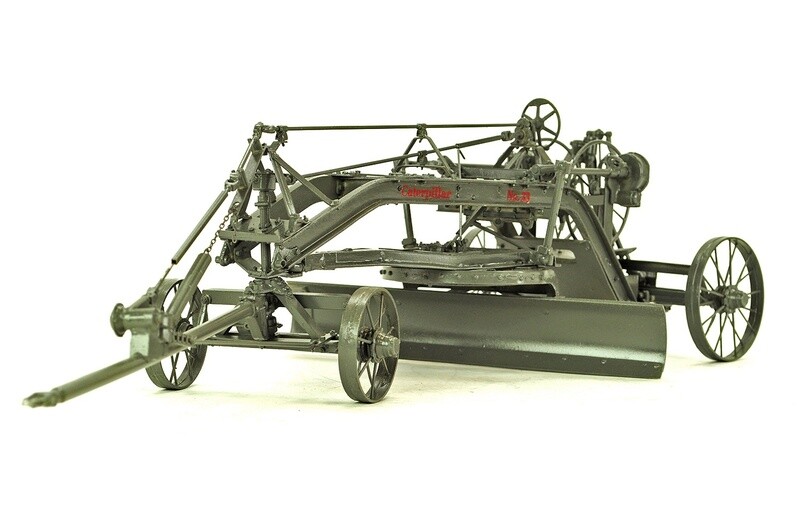 Caterpillar No 33 Grader - 7A Series - Gray - 1:16