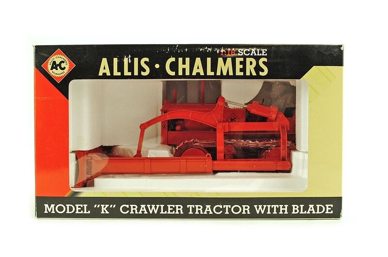 Allis Chalmers Model K Tractor w/Blade - 1:16