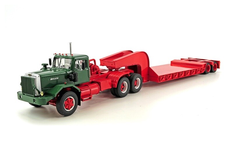 Autocar DC 64B w/Rogers Type D Lowboy Trailer
