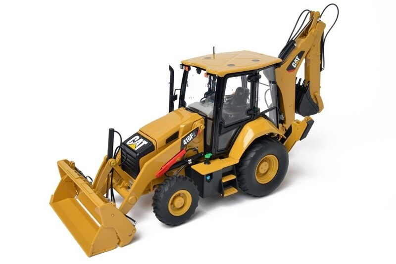 Diecast Scale Model Backhoes