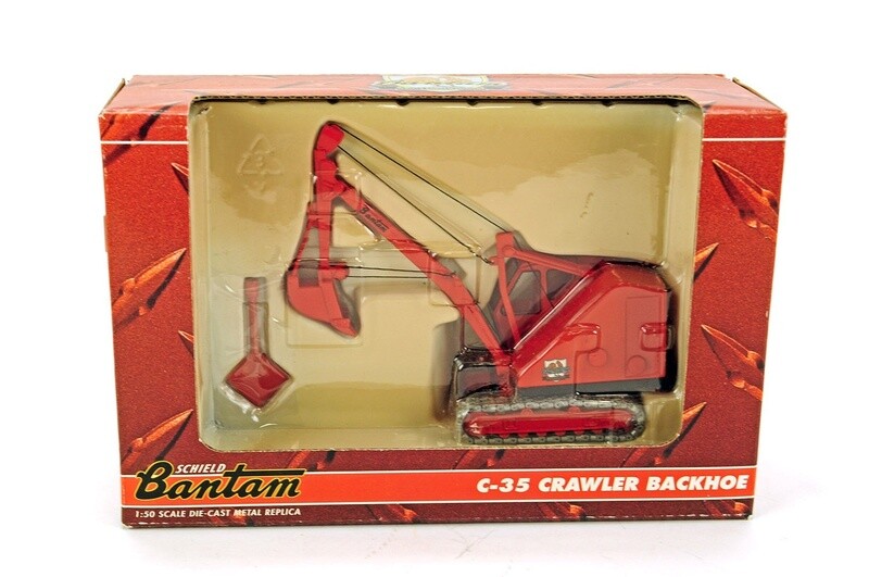 Diecast Scale Model Backhoes