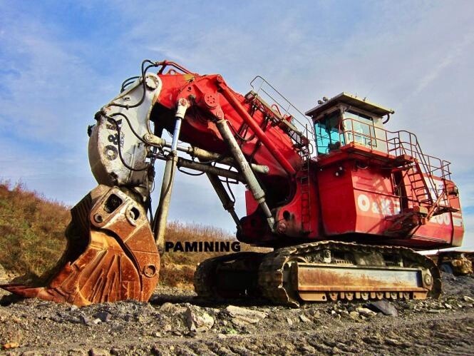 O&K RH200 Front Shovel - Red