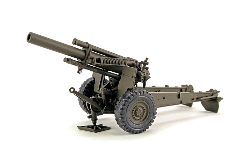 Howitzer M1 on Trailer - Emplaced Version - 1:48